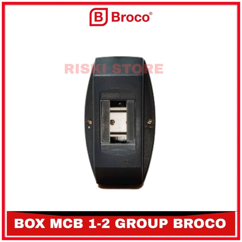 Jual BOX MCB 1-2 GROUP BROCO/ BOX MCB BROCO 17102 | Shopee Indonesia