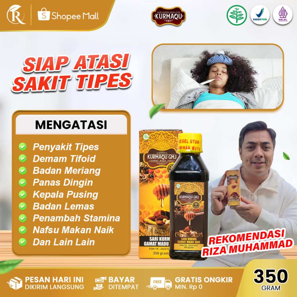 Jual KURMAQU GMJ Obat Tipes / Thypus Anak dan Dewasa Demam Tifoid ...