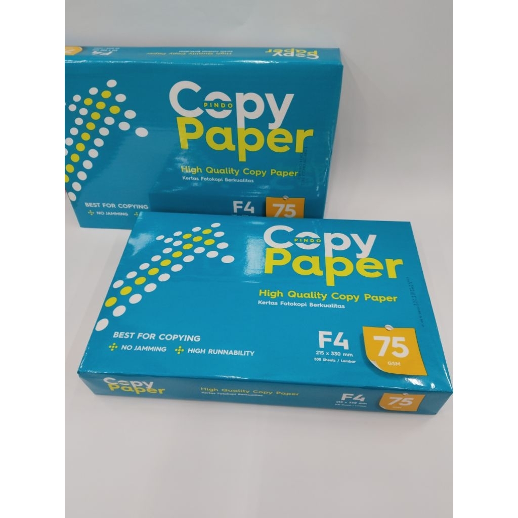 Jual Kertas Hvs Folio F4/FOLIO 75 Gr Copy Paper / BMO 500 Lembar / 1 ...