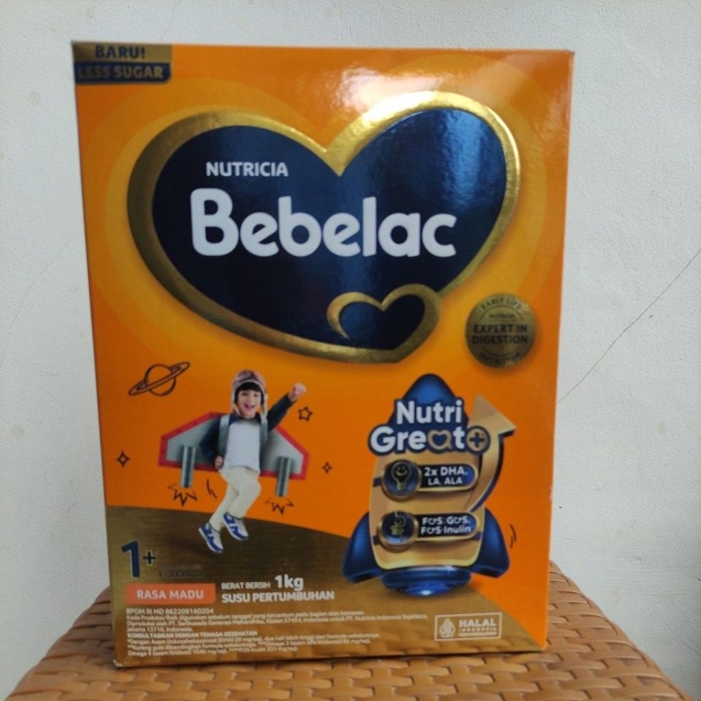 Jual [ BARU ] Bebelac 1+ ( 1-3 Tahun ) Madu 1000gr | Shopee Indonesia