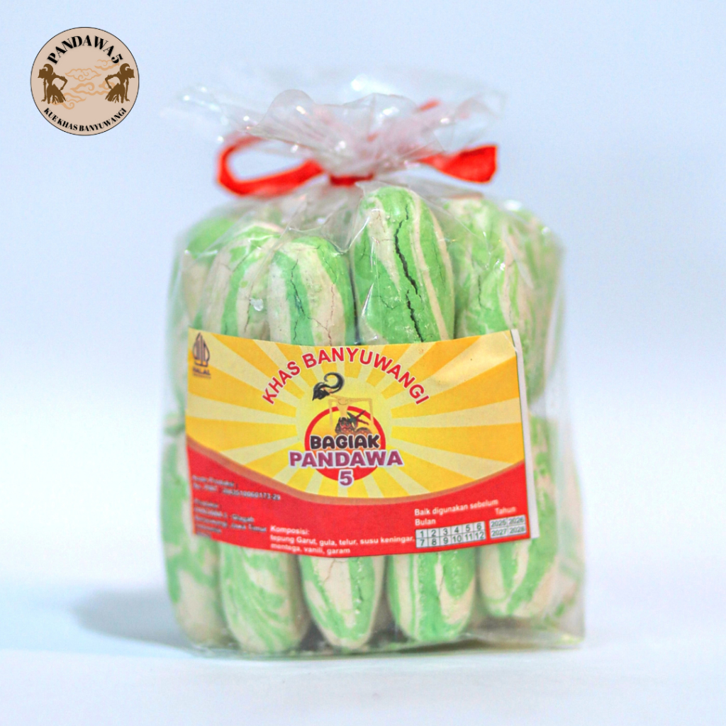 Jual Pandawa 5 Bagiak Pandan 150gr Oleh Oleh Khas Banyuwangi | Shopee ...