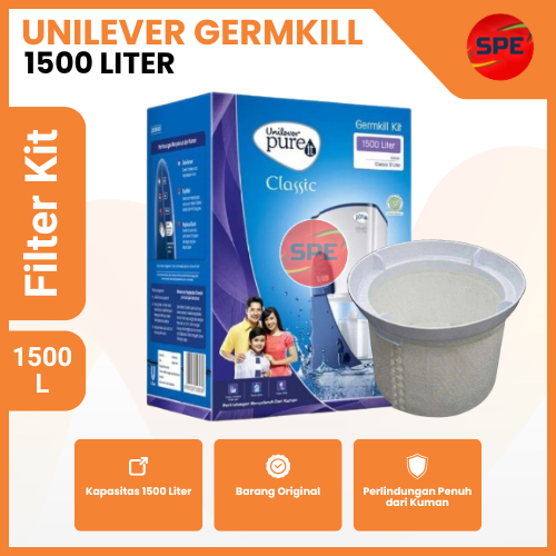 Jual PAKET UNILEVER PURE IT GERMKILL KIT FILTER PURE IT CLASSIC 1500 ...