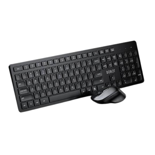 Jual Robot KM4000 Combo Mouse + Keyboard Wireless Silent Click | Shopee ...