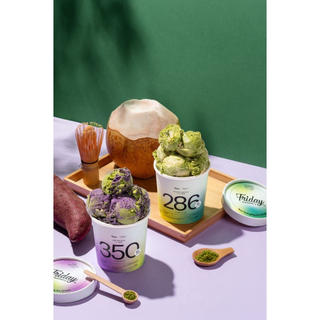 Jual Friday Creamery Fro-zen - Matcha, Reimagined Package Bundling ...