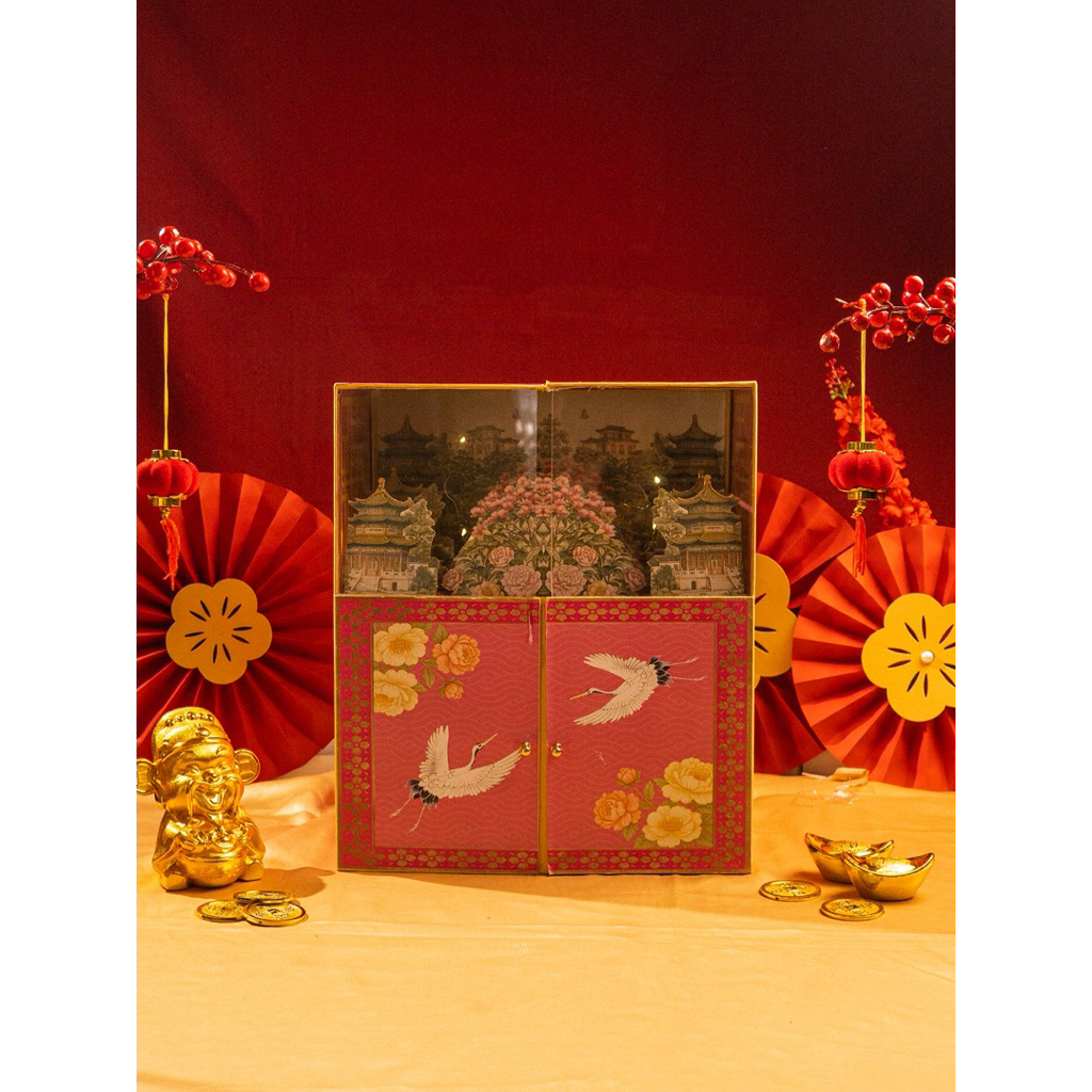 Jual 3D chinese acrylic mooncake hampers A | Shopee Indonesia