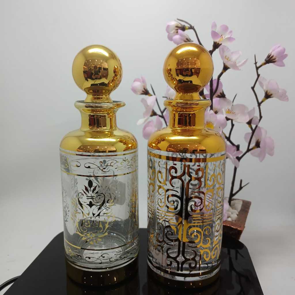 Jual [1 LUSIN] BOTOL DISPLAY GOLD ARABIC JIN 205 ML UNTUK BIBIT PARFUM ...