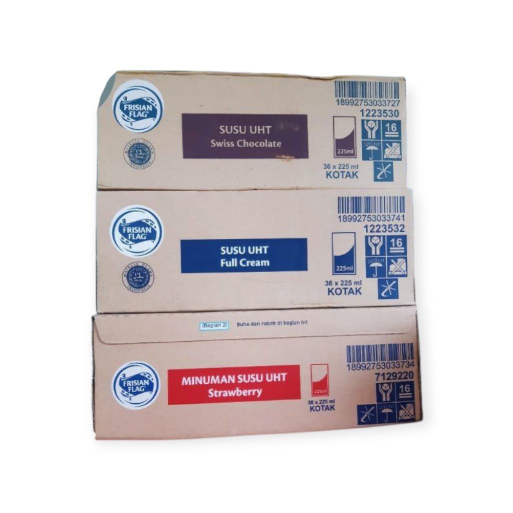 Jual Frisian Flag Susu UHT 225ml 1 dus | Shopee Indonesia