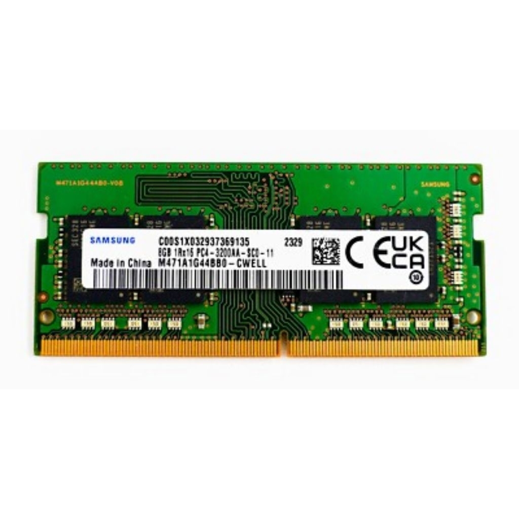 Jual Samsung 8GB DDR4-3200 Mhz 1Rx16 SODIMM Laptop Memory ...