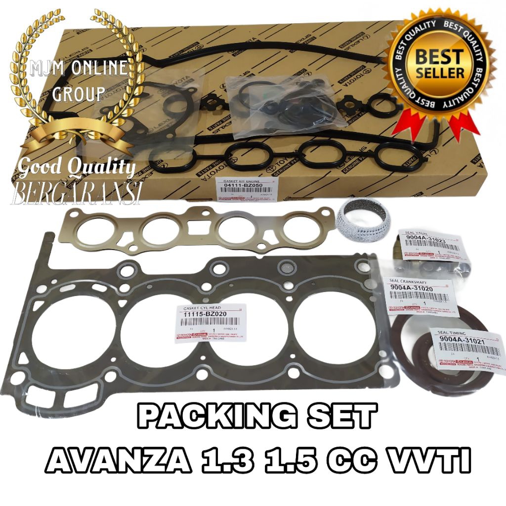 Jual Packing Set Silinder Deksel Gasket Head Avanza Xenia 1.3 1.5 cc ...