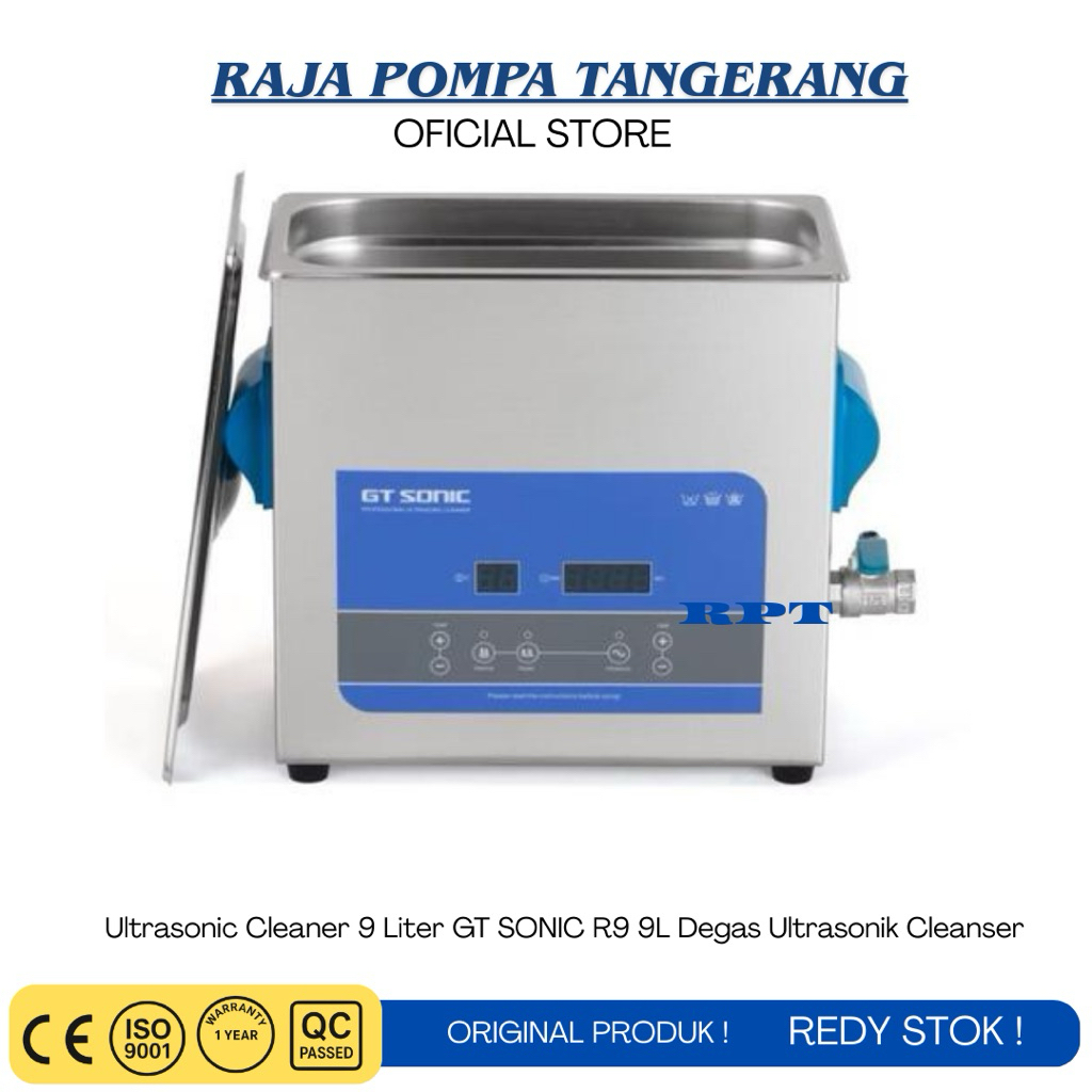 Jual Ultrasonic Cleaner 9 Liter GT SONIC R9 9L Degas Ultrasonik ...
