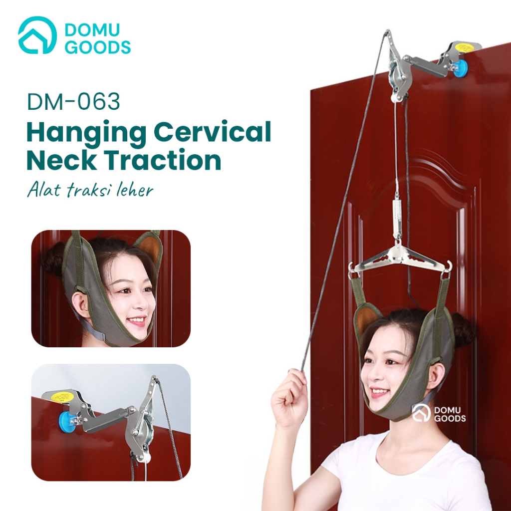 Jual DOMU Hanging Cervical Neck Traction / Alat Terapi Traksi Leher ...