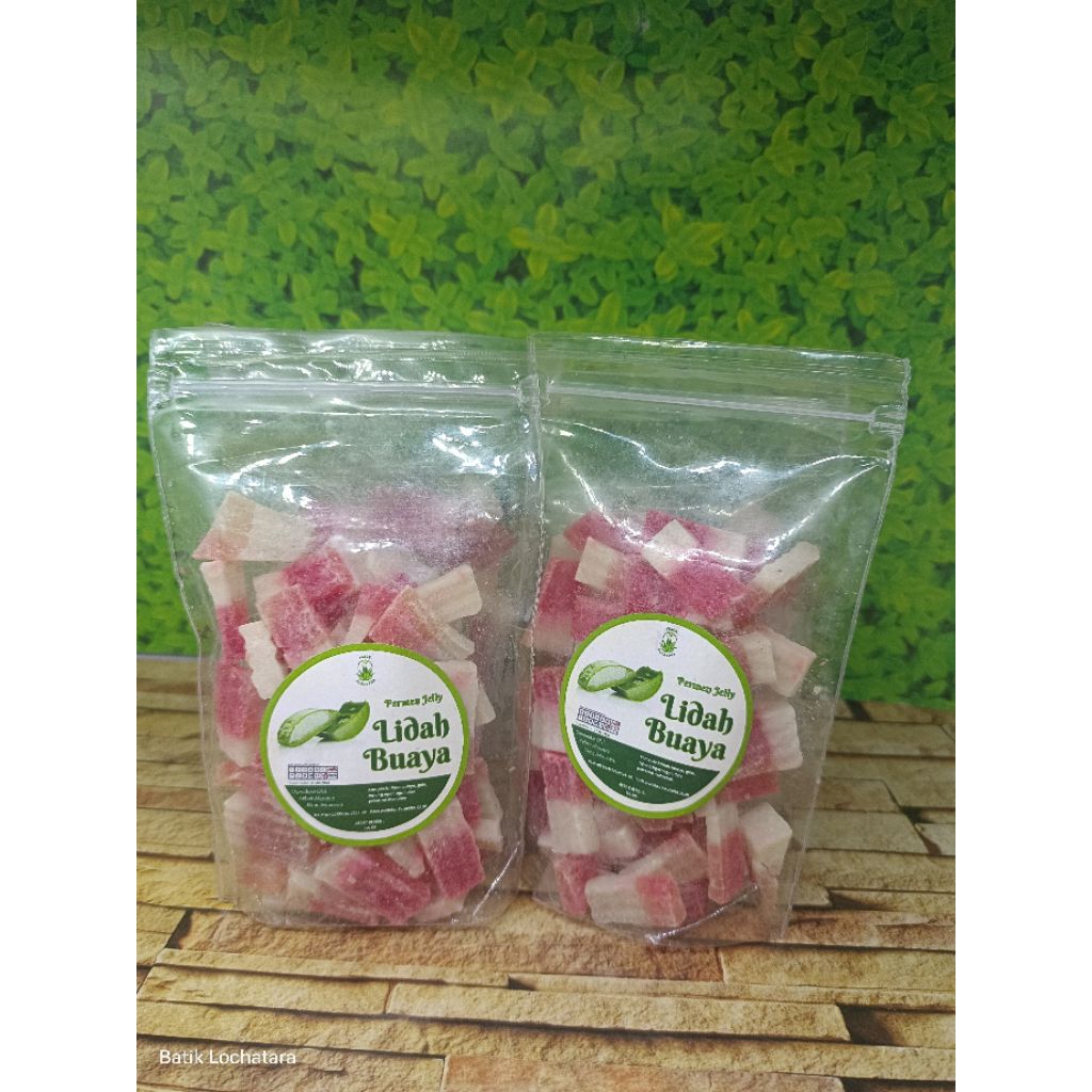 Jual Permen Jelly Lidah Buaya merah putih | Shopee Indonesia