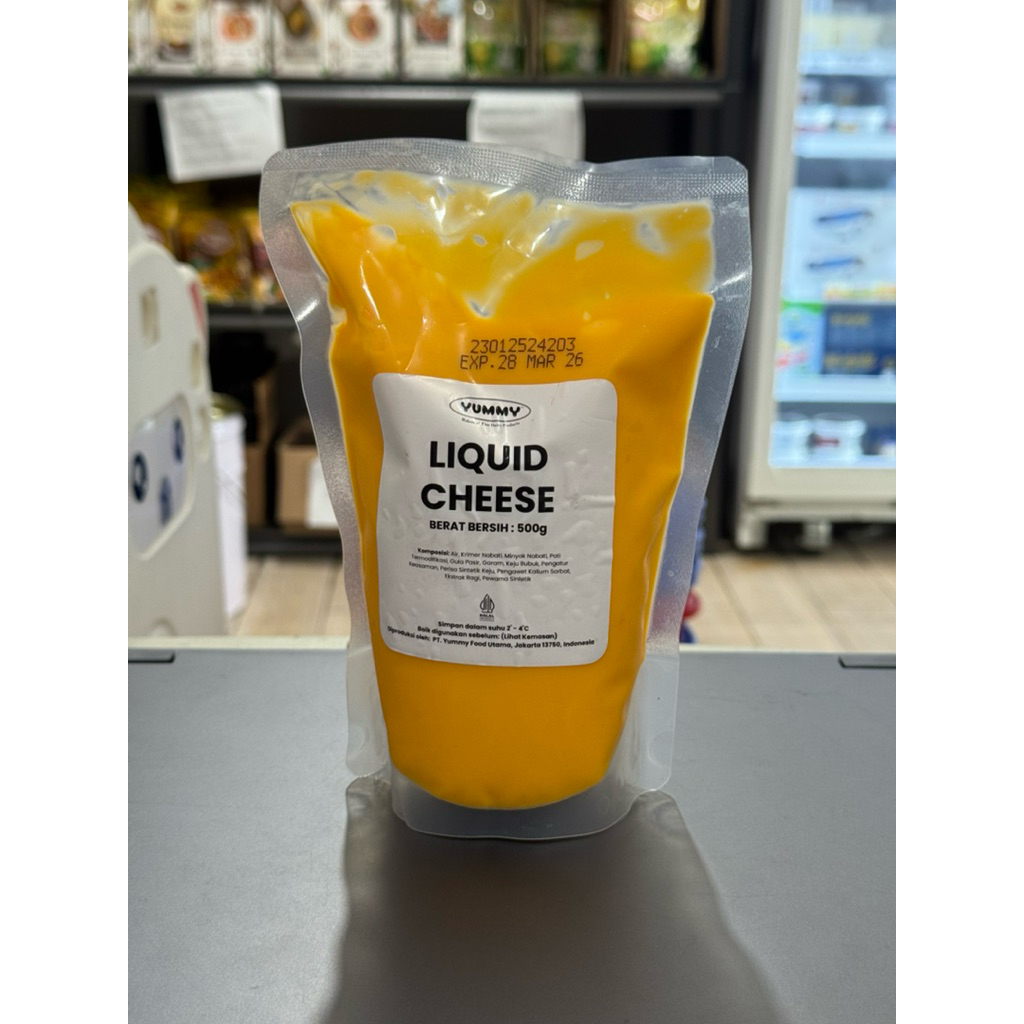 Jual YUMMY LIQUID CHEESE / SAUS KEJU 500gr - INSTANT ONLY! | Shopee ...