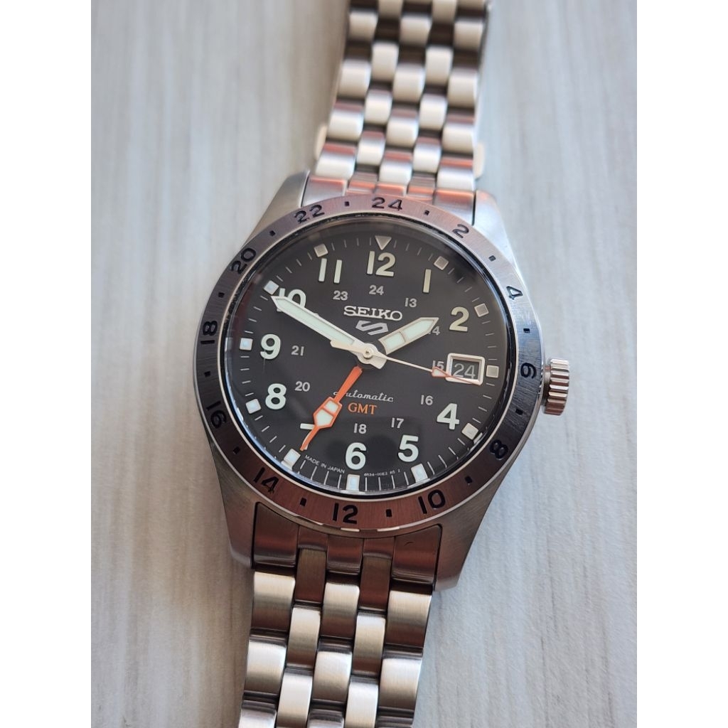 Jual Seiko 5 Sports Automatic GMT Field SBSC011 JDM Made In Japan WATCH ...