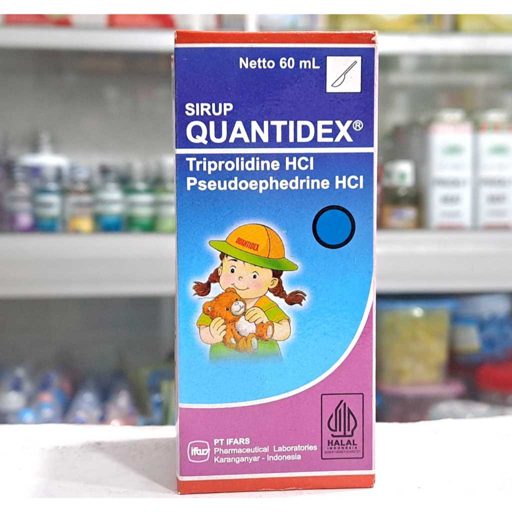 Jual Quantidex 𝐒𝐢𝐫𝐮𝐩 𝟔𝟎𝐌𝐋 - Meredakan Flu, Bersin-Bersin dan Hidung Tersumbat | Shopee Indonesia