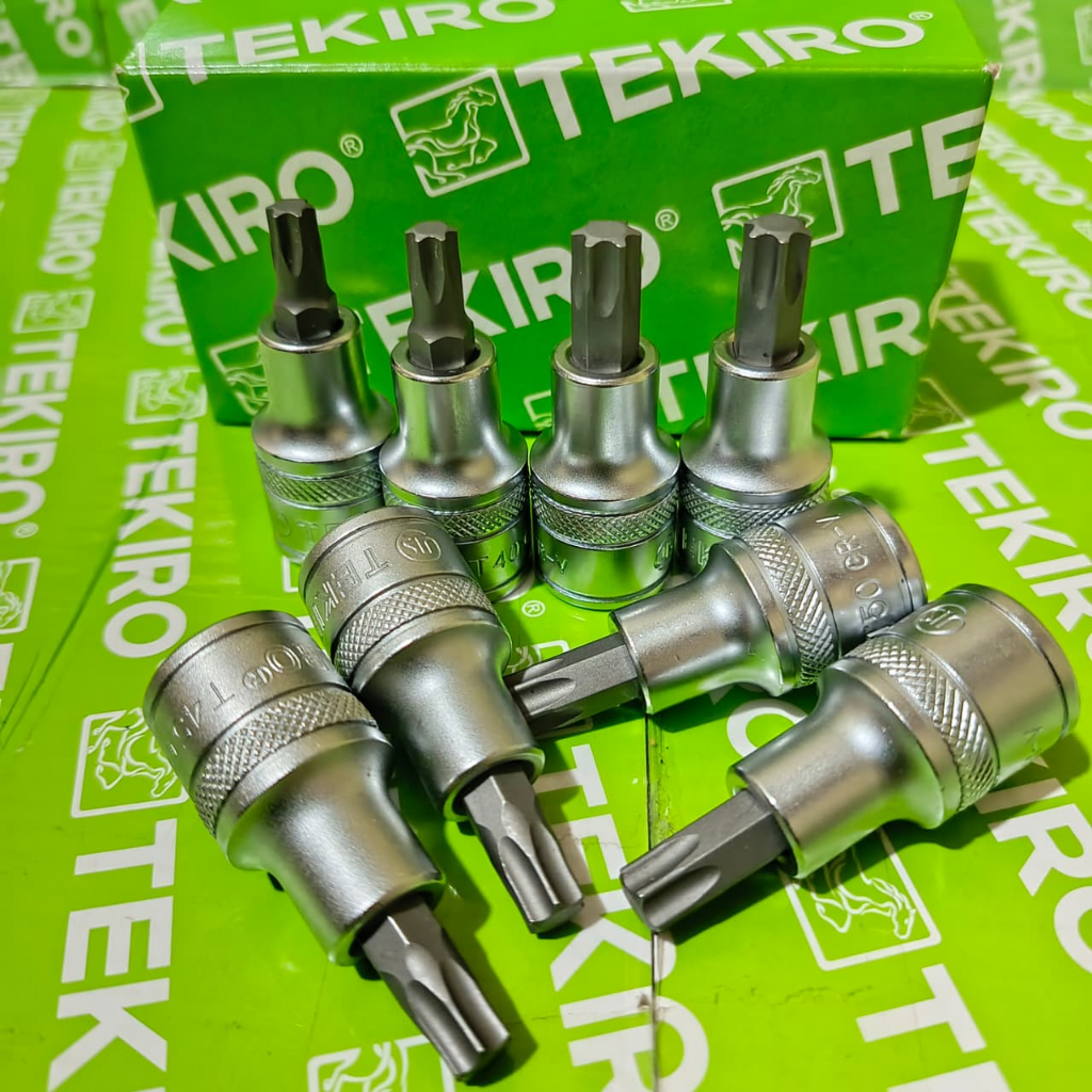 Jual TEKIRO Star Bit Socket T40/T45/T50 Drive 1/2 Inch / Mata Sock Bintang T40/T45 Dan T50 mm ...