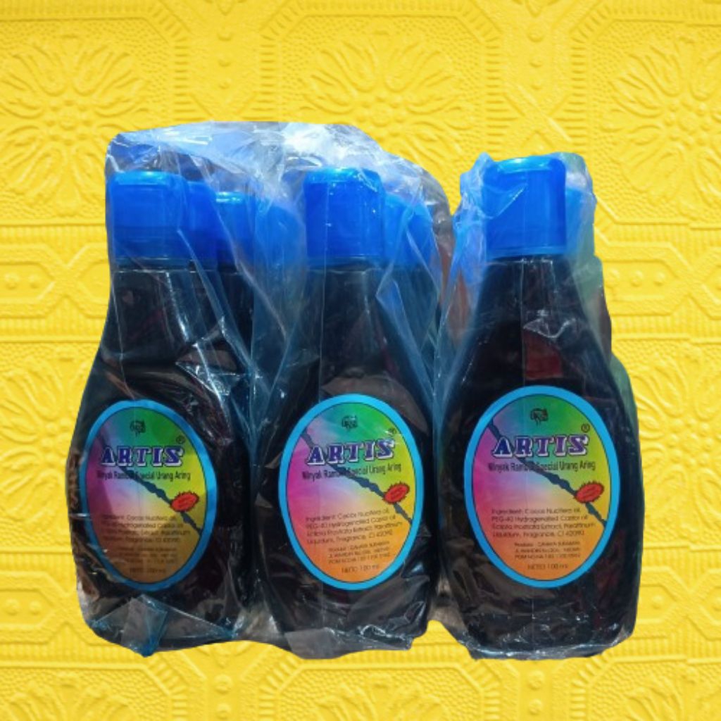 Jual Artis Minyak Rambut Spesial Urang Aring 1 Pak 6 Botol @100ml ...