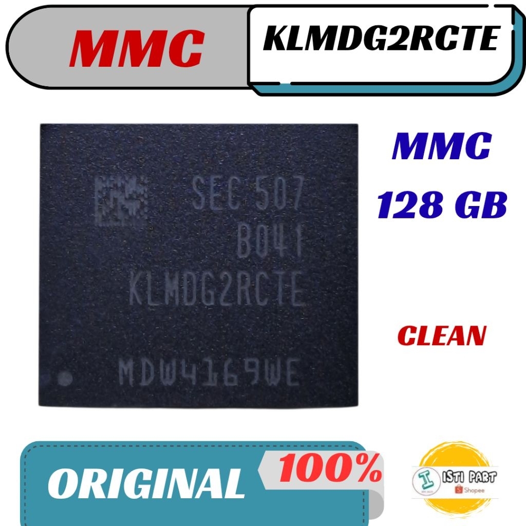 Jual IC MMC KLMDG2RCTE 128 GB CLEAN RPMB DETECT VIA UFI BOX GARANSI ...