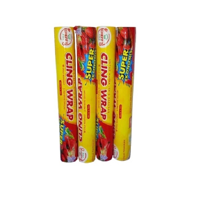 Jual Cheffy Cling Wrap 30cm x 5m | Plastik Wrapping Makanan Kemasan ...