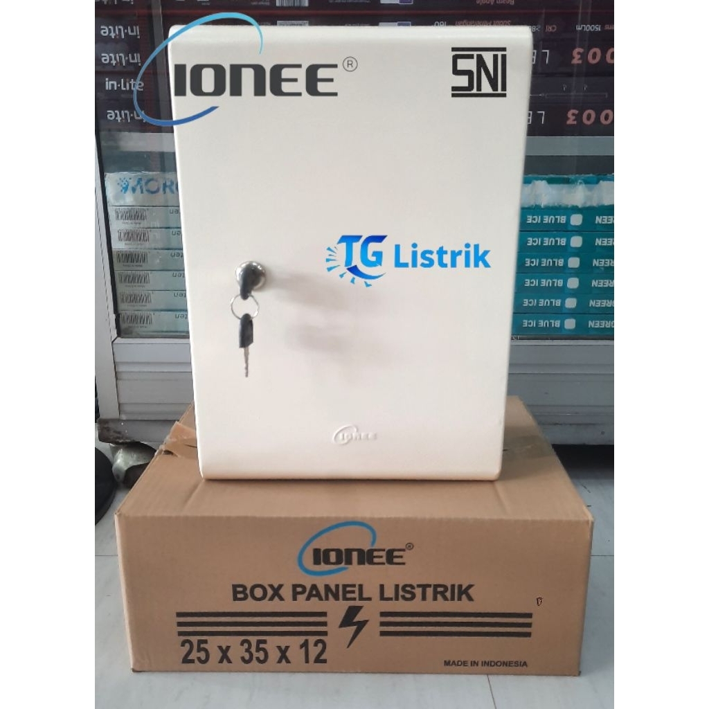 Jual Box Panel Listrik Bahan Besi Ionee Indoor Ukuran Size 25x35x12cm ...