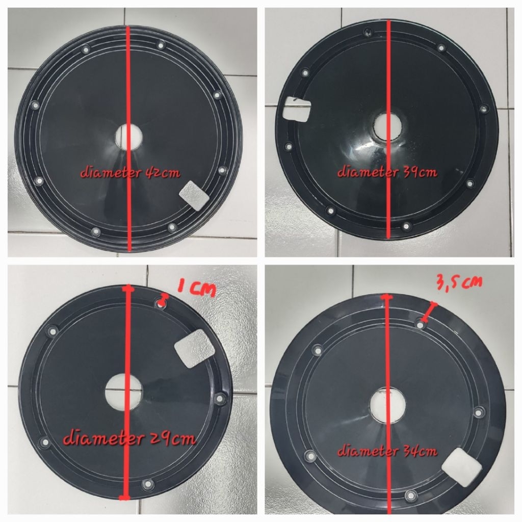 Jual Wheeldop Tutup Velg Peleg Sepeda (Motor) BAHAN PLASTIK KUAT BUKAN ...