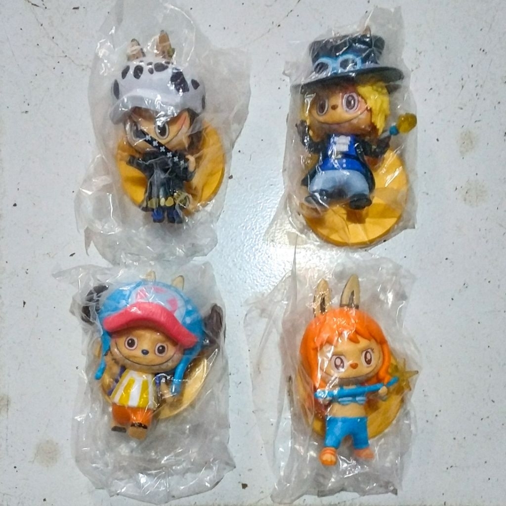 Jual Figure One Piece Labubu Monster Nami Chopper Law Recast | Shopee ...