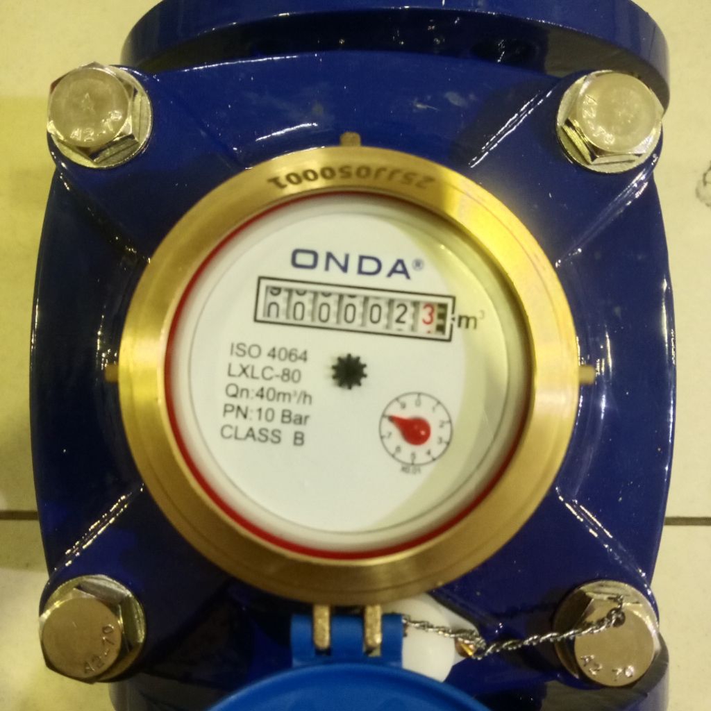 Jual Meteran Air Onda 3 Inch / Water Meter ONDA Size 3 Inch ( DN 80mm ...