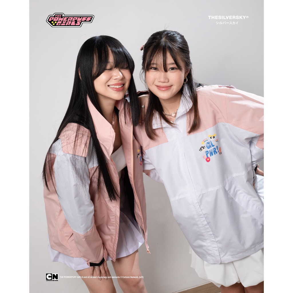 Jual Thesilversky Powerpuff Girls Jacket Sporty | Jaket Wanita Parka ...