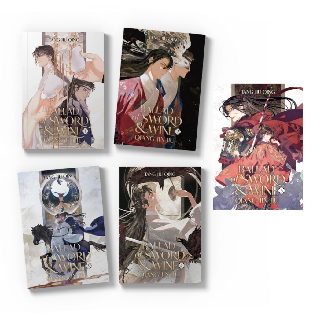 Jual Ballad of Sword and Wine: Qiang Jin Jiu (Novel) Vol. 1-5 by Tang ...