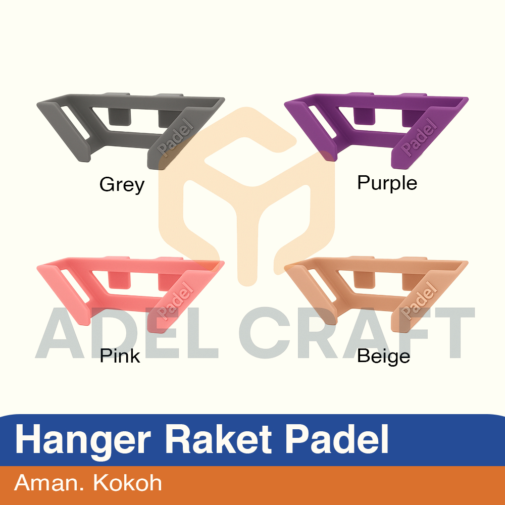 Jual Myhomey Gantungan Raket Padel Lapangan Hook Holder Padel Racket ...