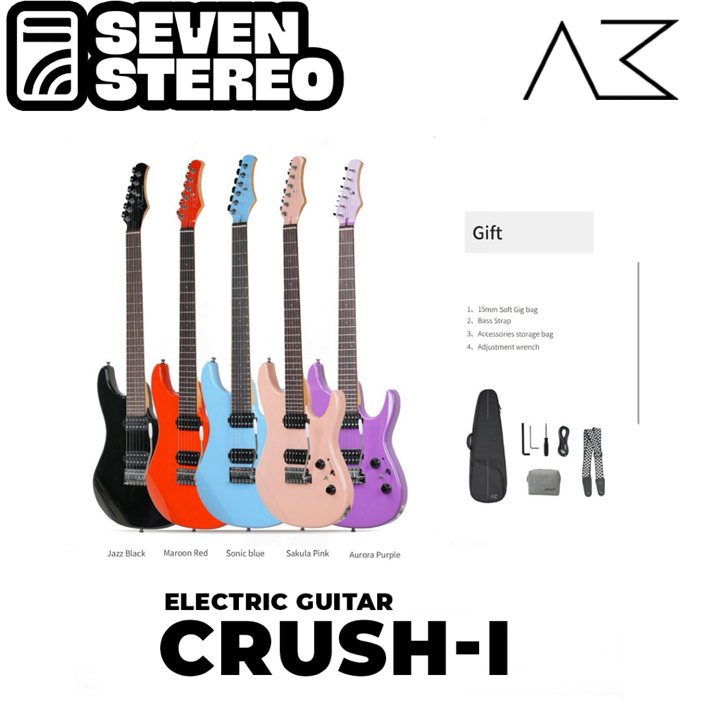 Jual Akama SC 1 Crush Series Akama CS1 Guitar Electric Original ...