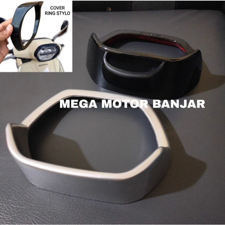 Jual Cap Honda Stylo 160 model zt- Petlamp Garnish Cover Lampu Depan ...