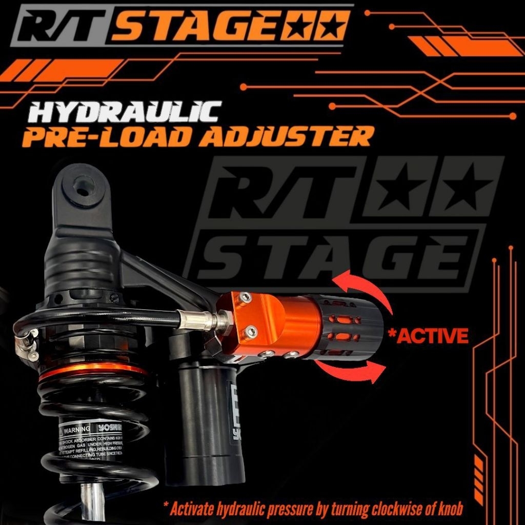 Jual Preload Adjuster Hydraulic Shock Atas belakang Rt Stage | Shopee ...