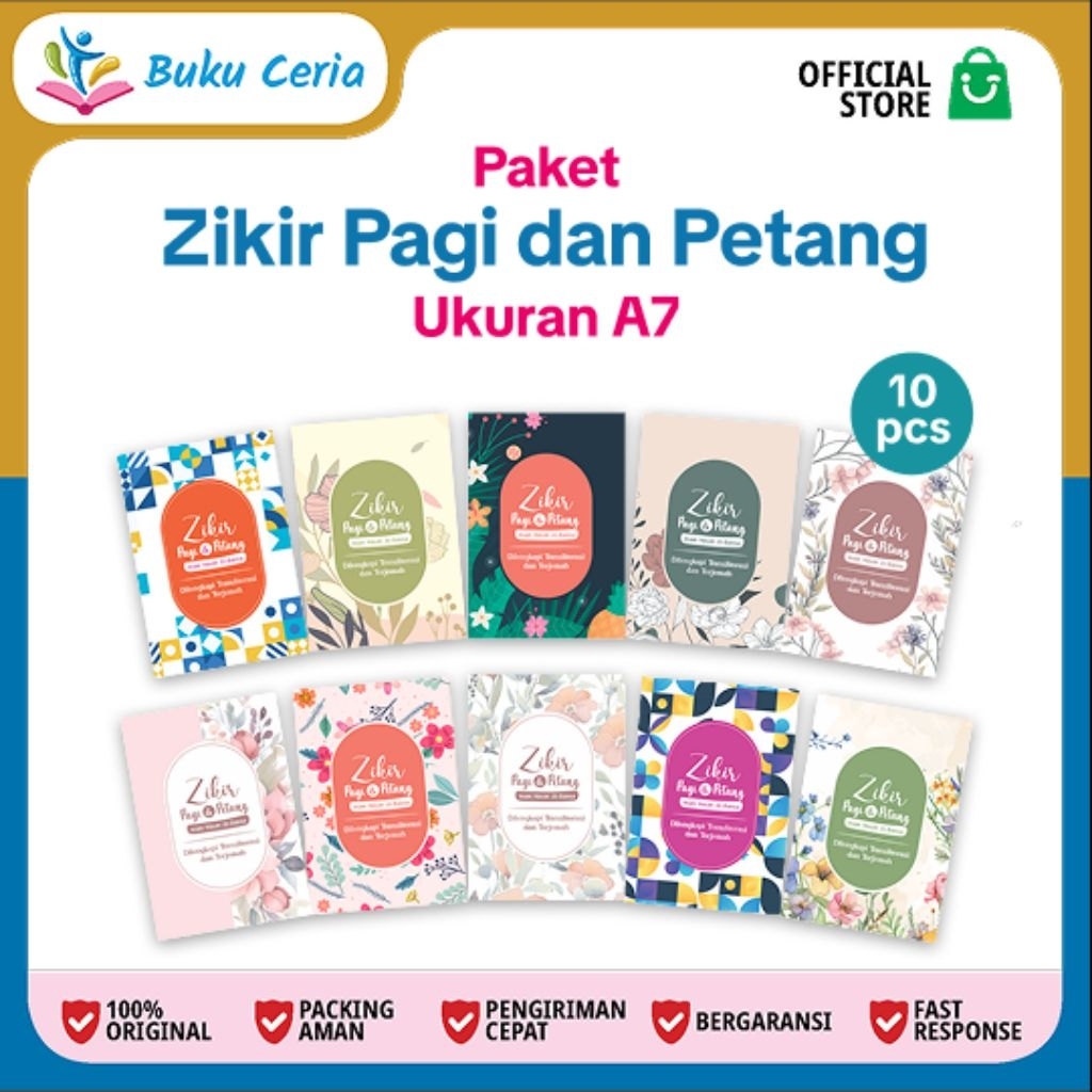Jual Aesthetic Paket Dzikir Pagi - Petang A7 || dzikir muslimah ...