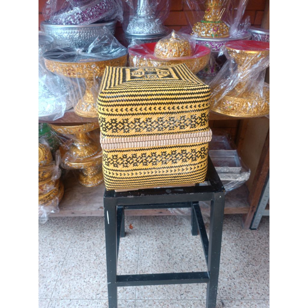 Jual keben kotak sibeh bangli bambu 25cm dan 28cm | Shopee Indonesia