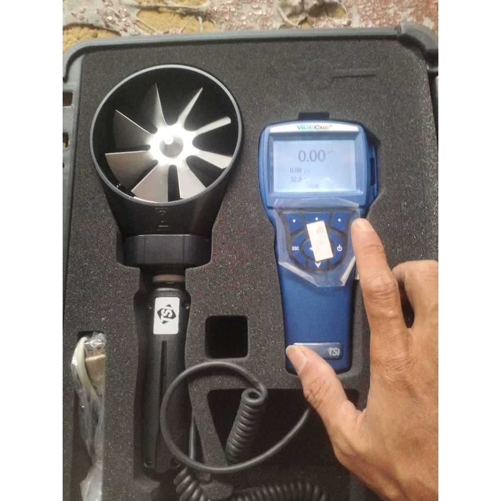 Jual TSI ALNOR 5725 VelociCalc Rotating Vane Anemometer. MADE IN U.S.A ...