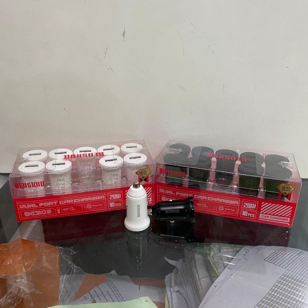 Jual Vivan/Robot/REDSKULL RSCC01//SKCG02 Car Charger 2.1A | Shopee ...