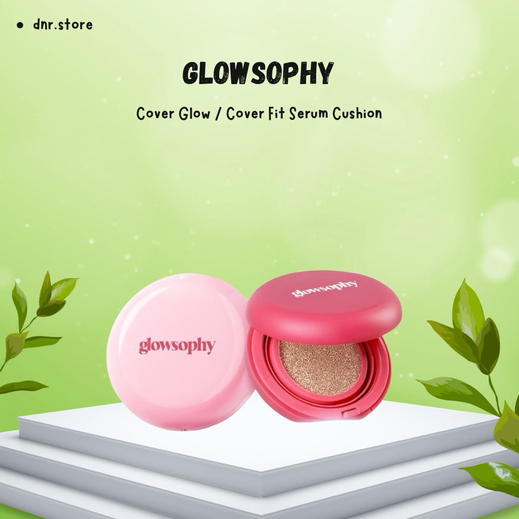 Jual Glowsophy Cover Fit Dan Cover Glow Serum Cushion | Shopee Indonesia