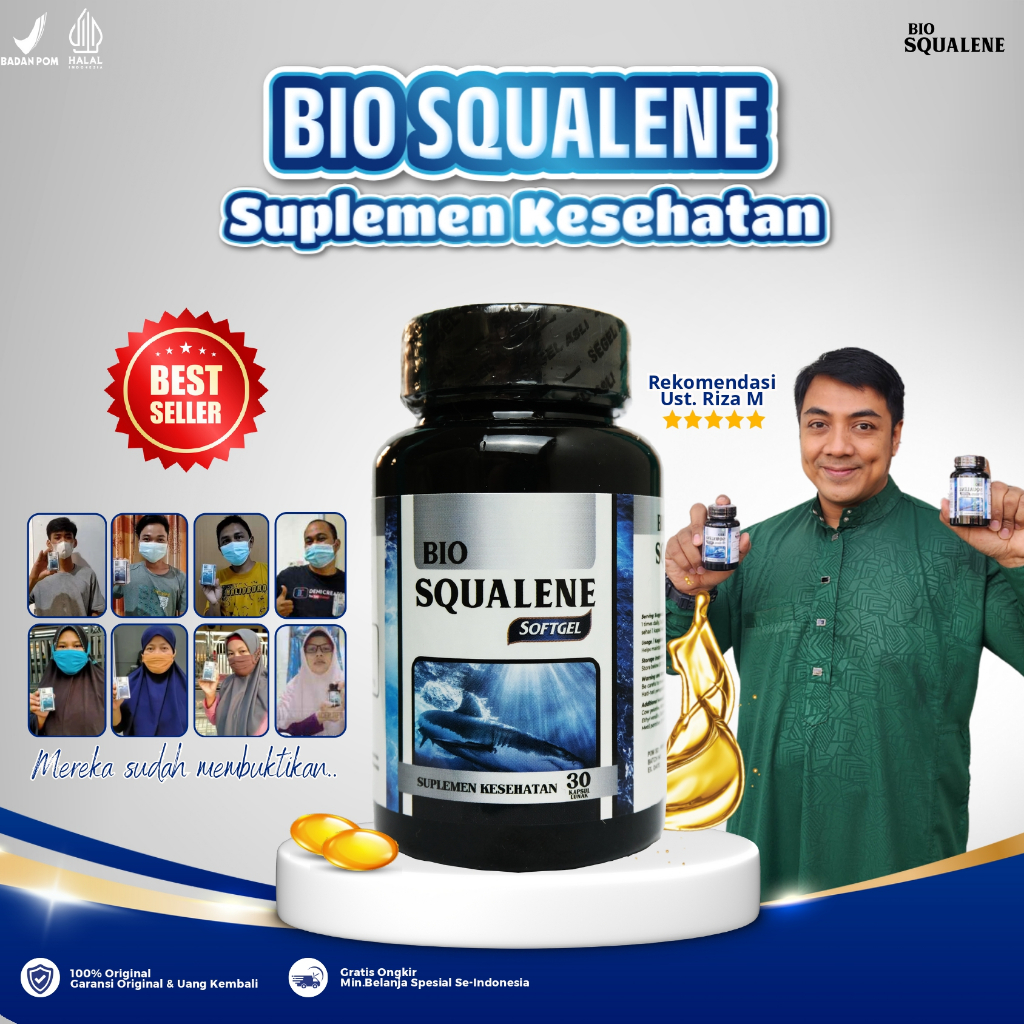 Jual Bio Squalene Suplemen Kesehatan Untuk Menjaga Memelihara Kesehatan ...