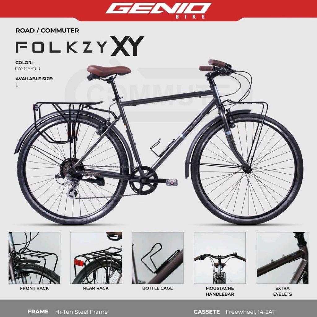 Jual Sepeda Touring Gravel Genio FOLKZY XY 700c New Series Road ...