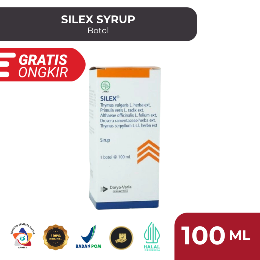 Jual Silex Sirup 100 Ml Obat Batuk Dan Pilek Dewasa | Shopee Indonesia