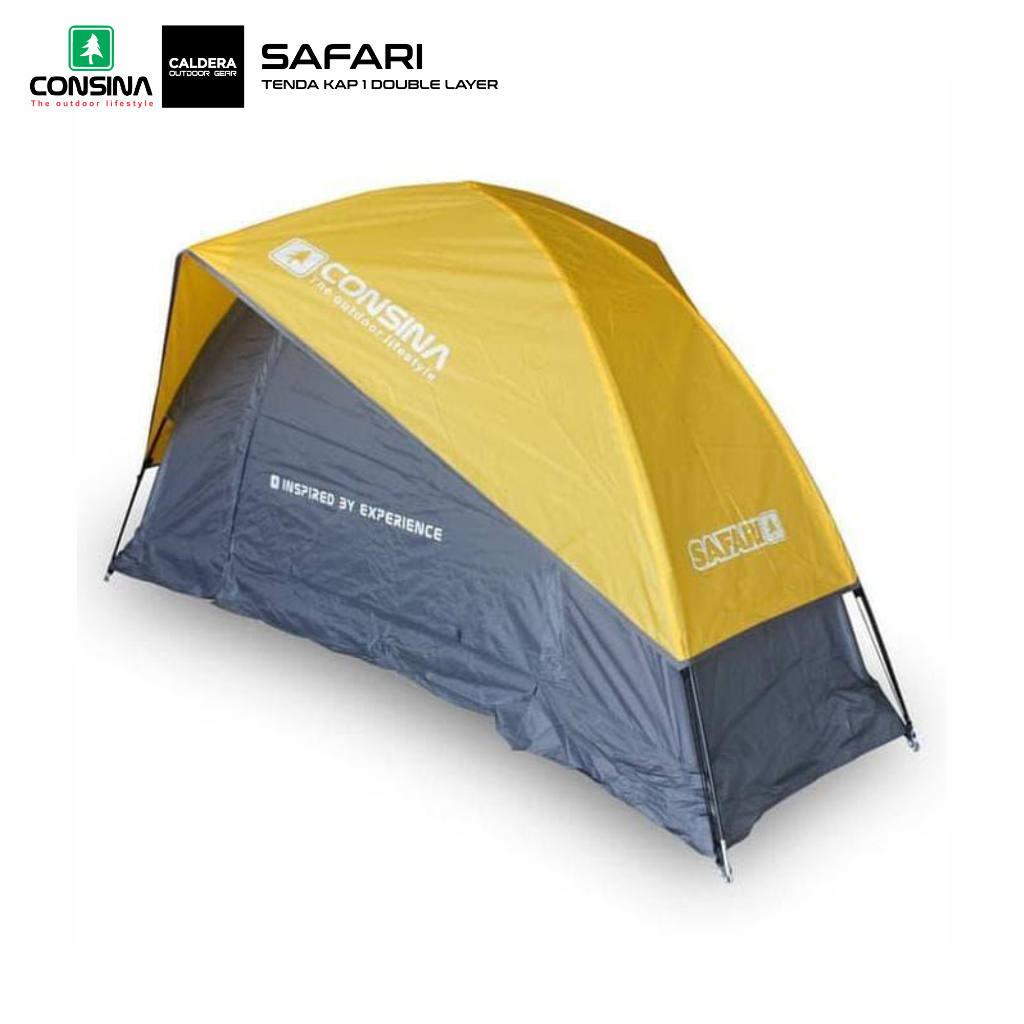 Jual Consina - Tenda Kap 1 Double Layer - Safari | Shopee Indonesia