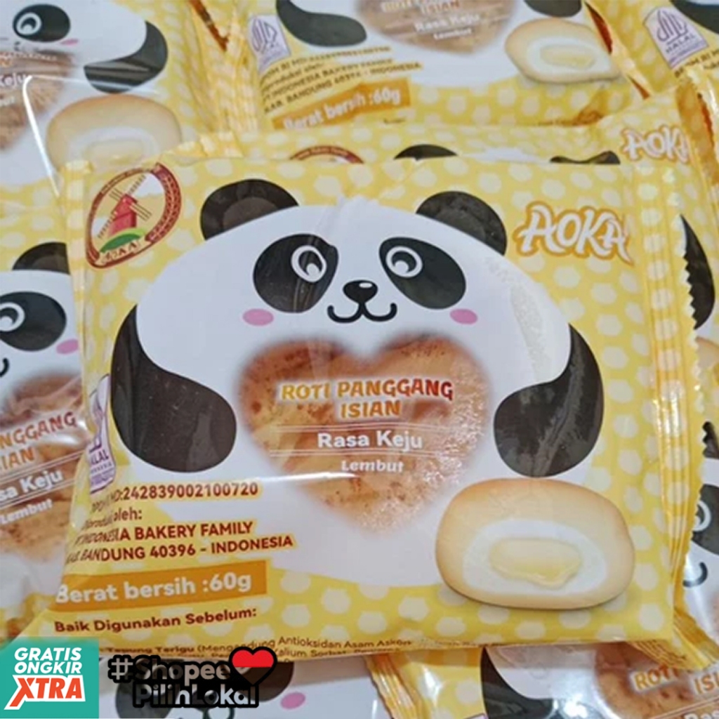 Jual Roti Panda Aoka isi 10 Pcs All variant bisa MIX [Beli 2 Lebih ...