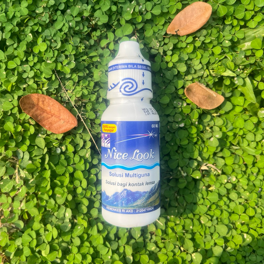 Jual Air Softlens Nice Look NiceLook 60ml | Shopee Indonesia
