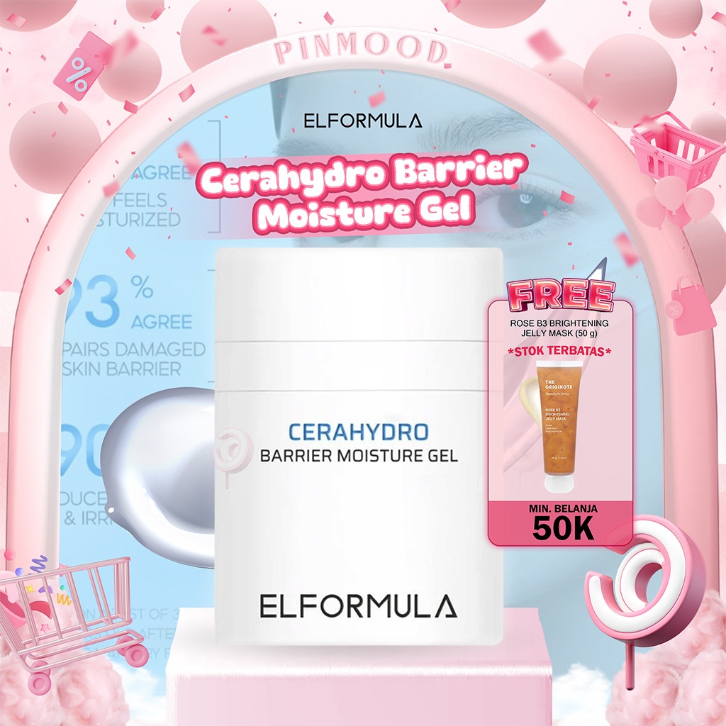 Jual ELFORMULA - CERAHYDRO BARRIER MOISTURE GEL ( 50 ml ) - Pelembab ...