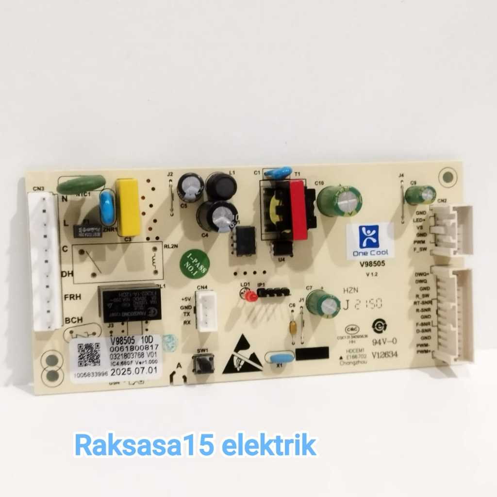 Jual Modul PCB AQUA Inverter V98505 Modul Kulkas AQUA Inverter (2 Pintu ...