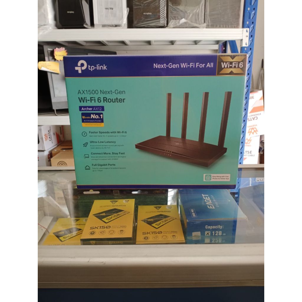 Jual Wi-Fi 6 Router Tp-Link Archer AX12 Next-Gen AX1500 | Shopee Indonesia