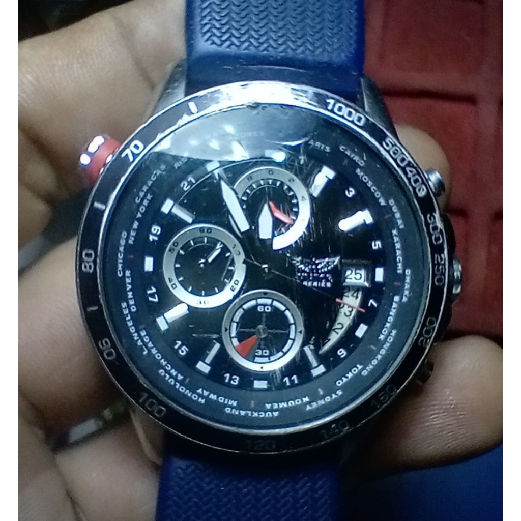 Jual Jam Tangan Quartz Aviator F Series AVM8974G76 Chrono | Shopee ...