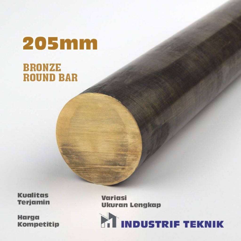 Jual AS Bronze diameter 205mm ( 8 inch ) | Bronze Round Bar per 1 cm ...