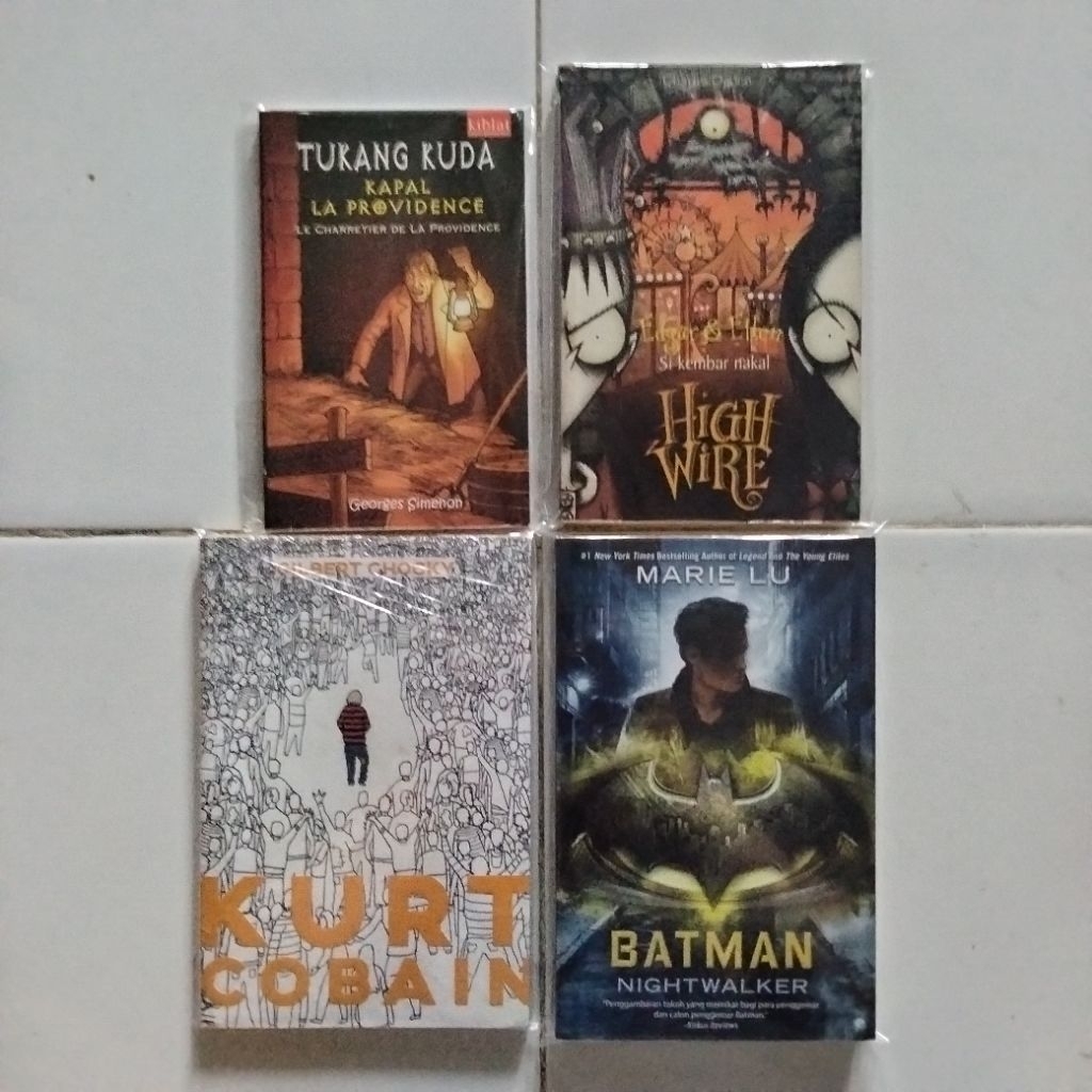 Jual Novel Terjemahan - Georges Simenon - Edgar & Ellen - Kurt Cobain ...